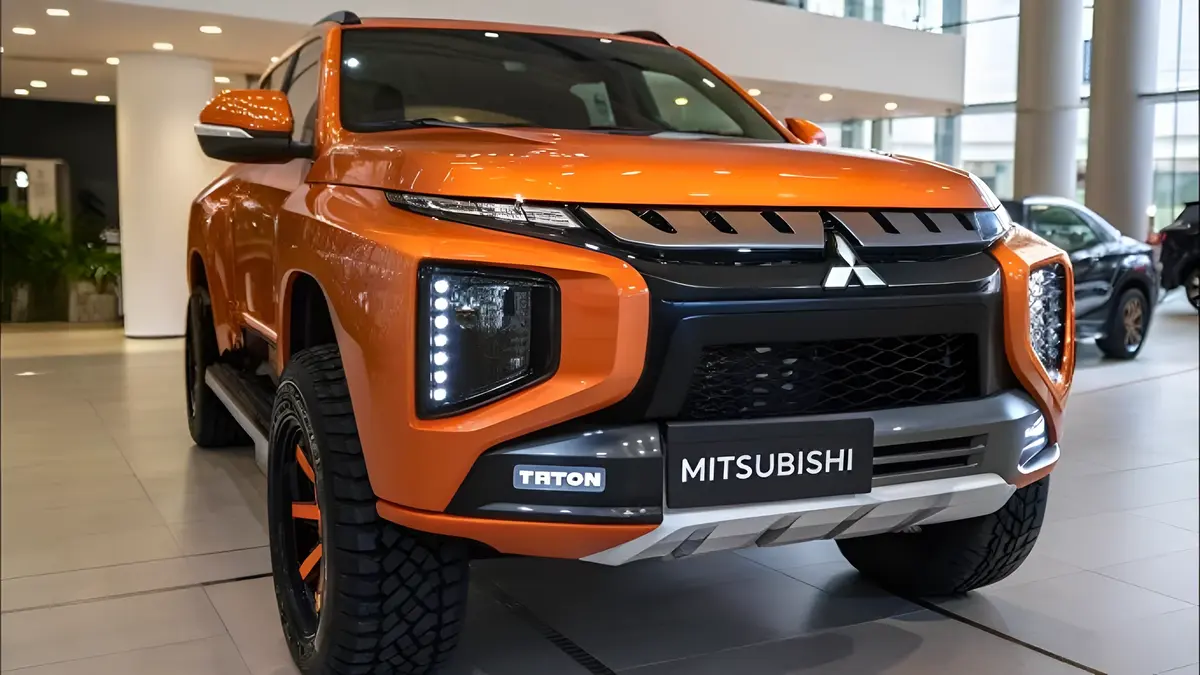 Meet the Brand New 2026 Mitsubishi Triton Pickup with Monster Tires ...